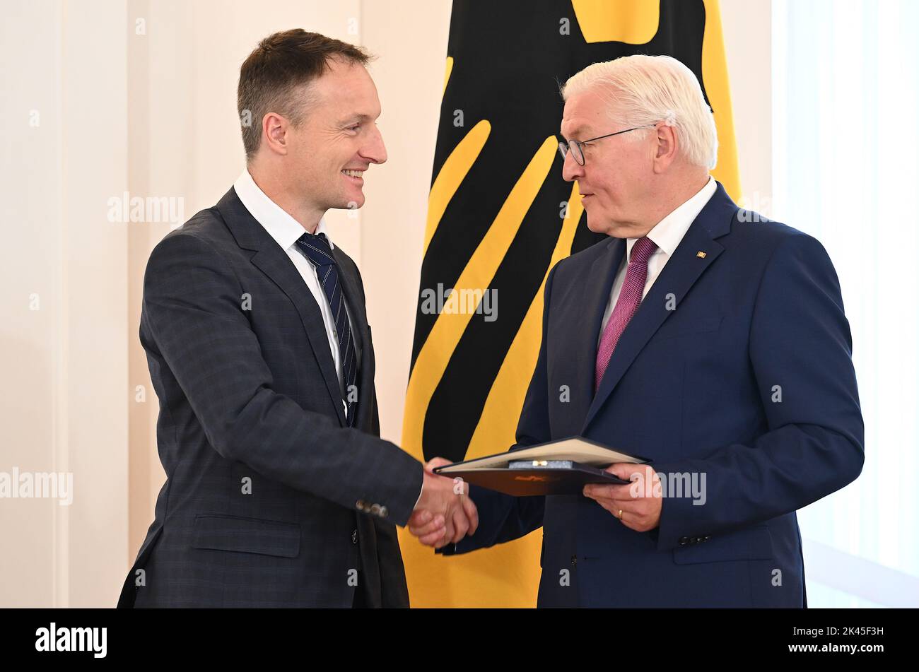 Berlin, Germany. 30th Sep, 2022. Federal President Frank-Walter ...