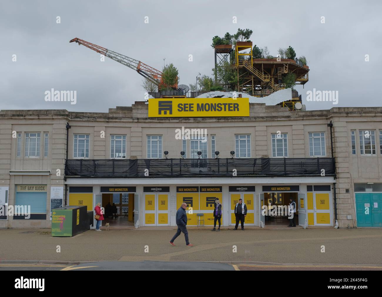 See Monster in Weston Super Mare, England Stock Photo - Alamy