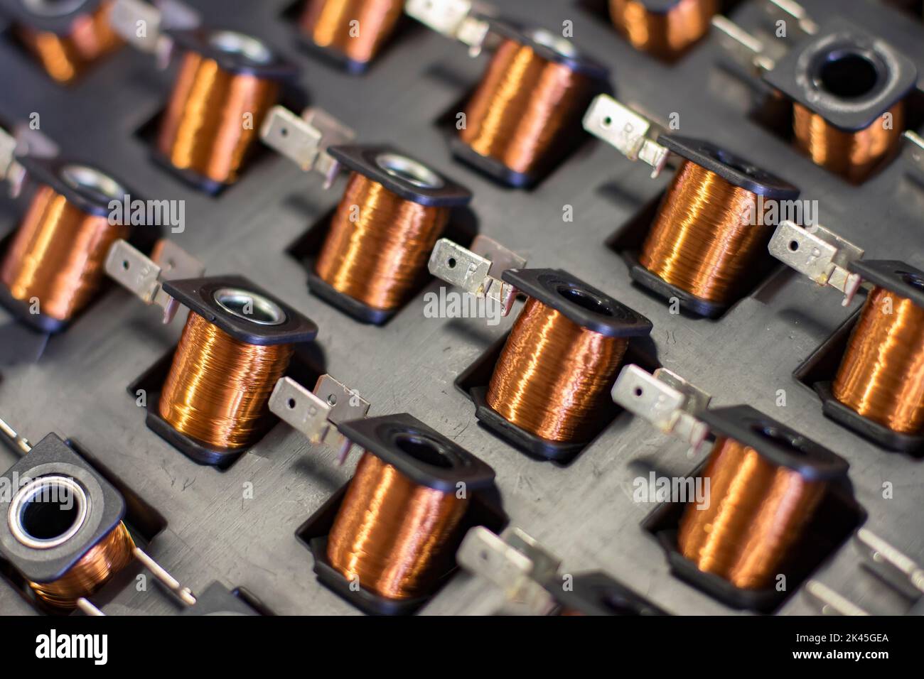 Copper winding wire manufacturing process hi-res stock photography and ...