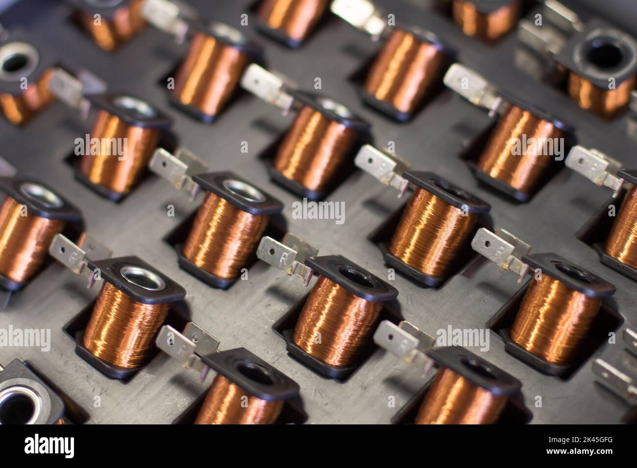 Copper winding wire manufacturing process hi-res stock photography and ...
