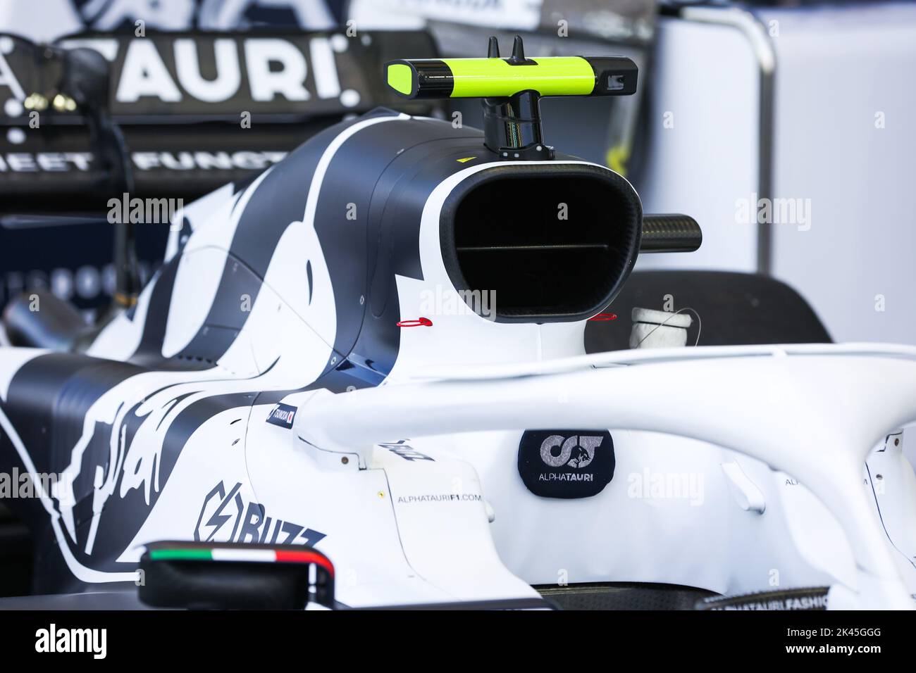 Singapore. 30th Sep, 2022. air intake Scuderia AlphaTauri AT03 ...