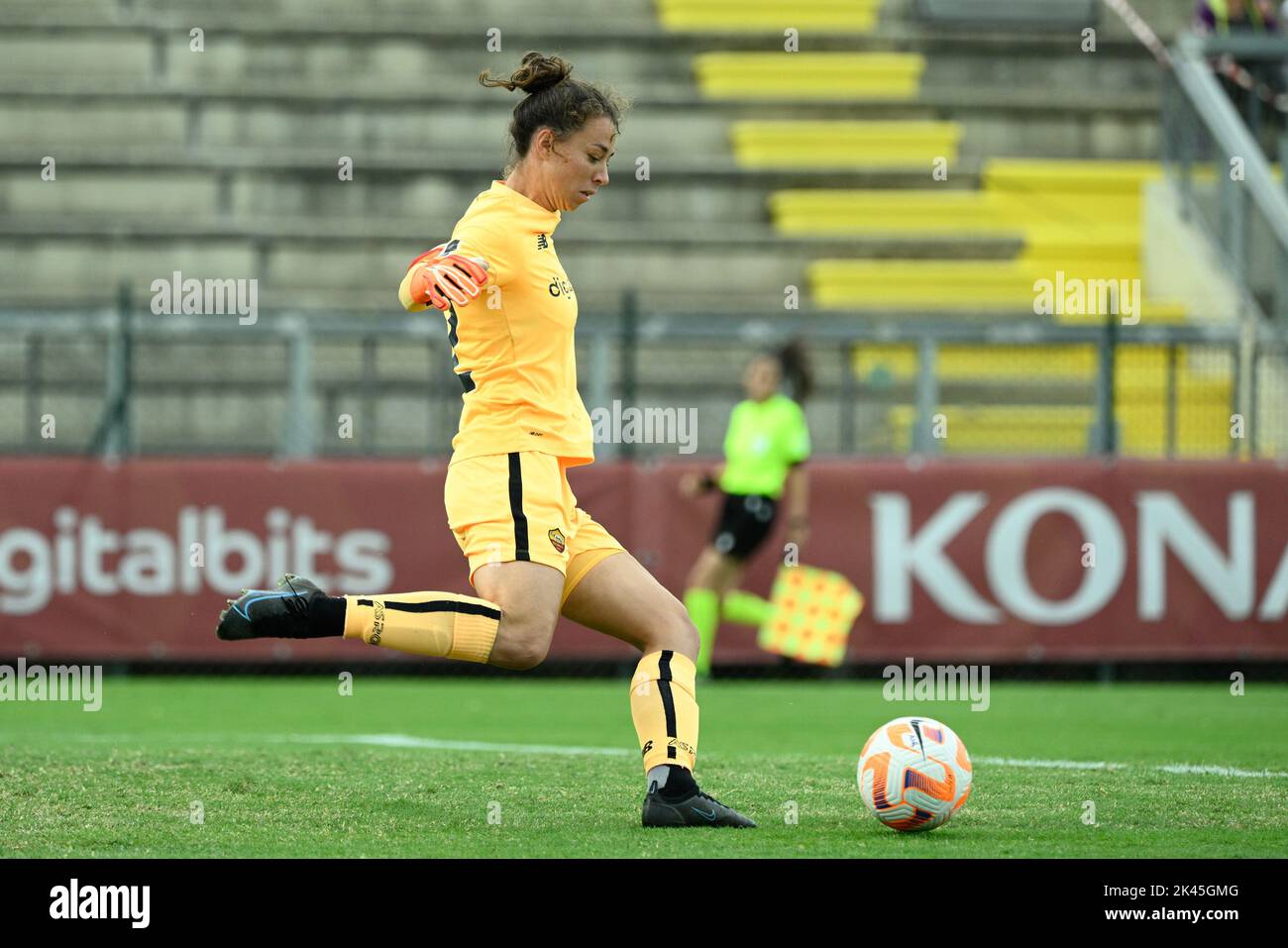 Rome, Italy. 29th Sep, 2022. Camelia Ceasar (AS Roma Women) during the ...
