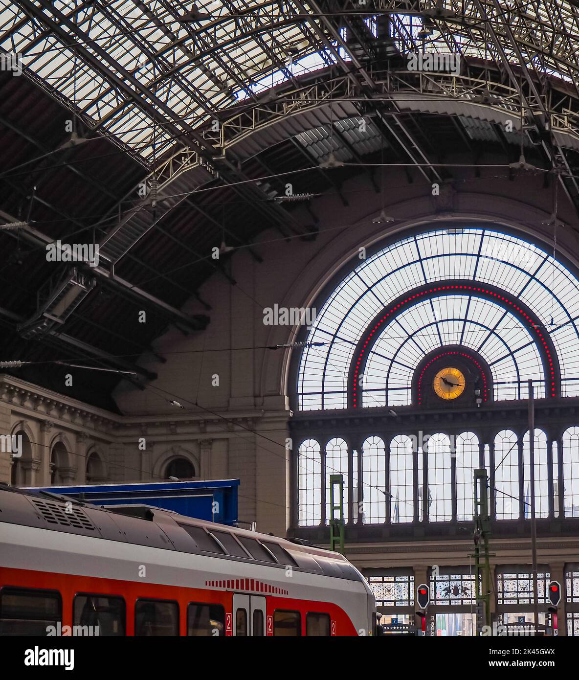 Keleti Railway Station in Budapest, Hungary Stock Photo - Alamy