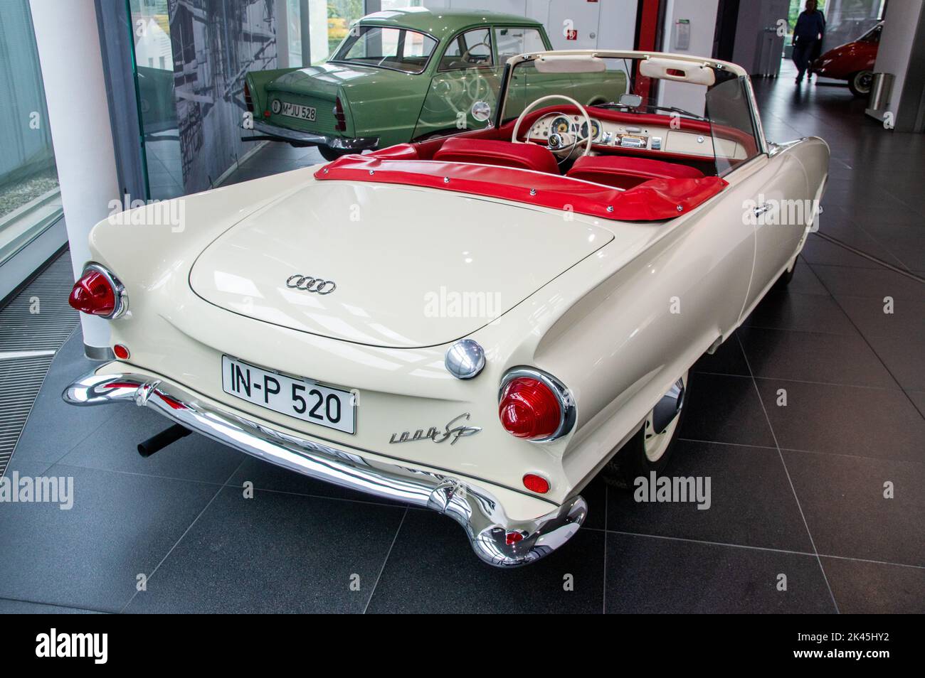Ingolstadt, Germany - July 5 2022: Historic collection of Audi racing ...