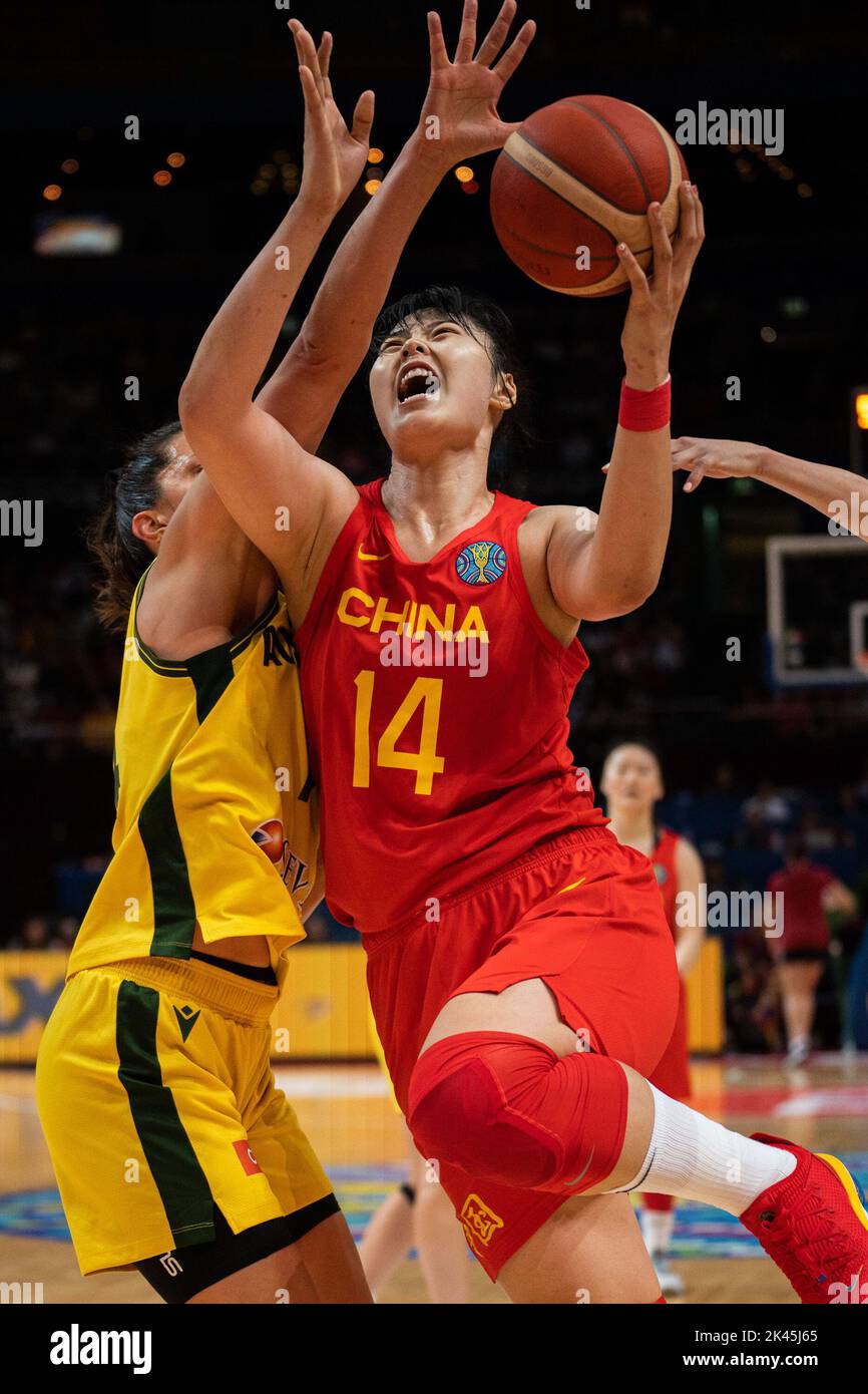 Sydney, New South Wales, Australia: September 30, 2022, FIBA Womens World Cup 2022 - Australia v ...
