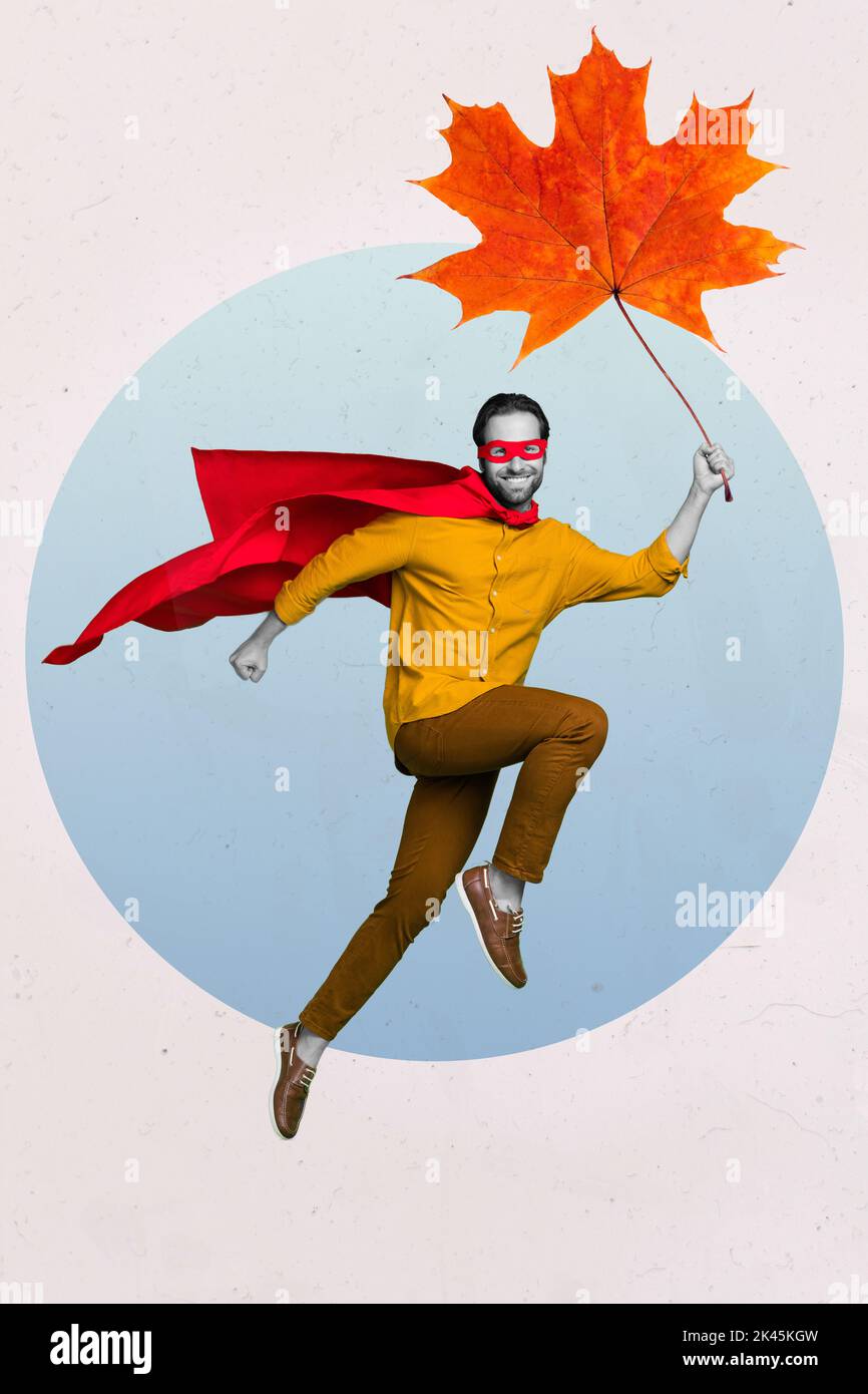 3d retro abstract creative artwork template collage of funny funky ...