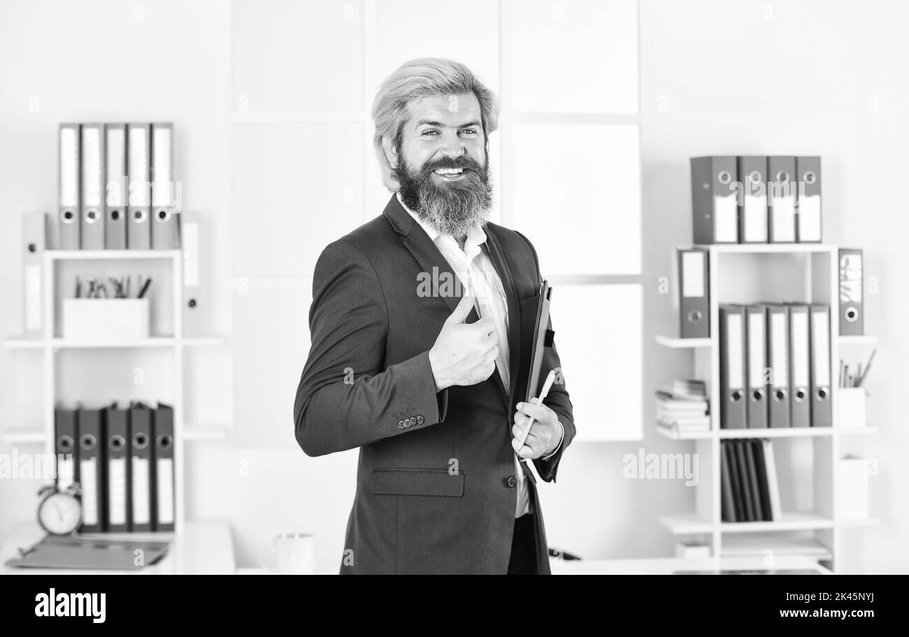 he love his job. business management professional. chief information ...