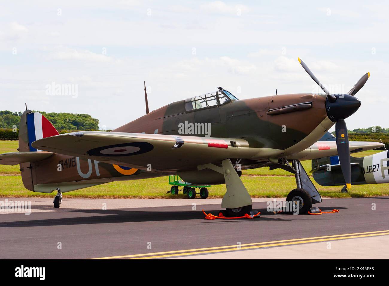 Private owned Hawker Hurricane Mk1, R4118 of the Hurricane Heritage ...