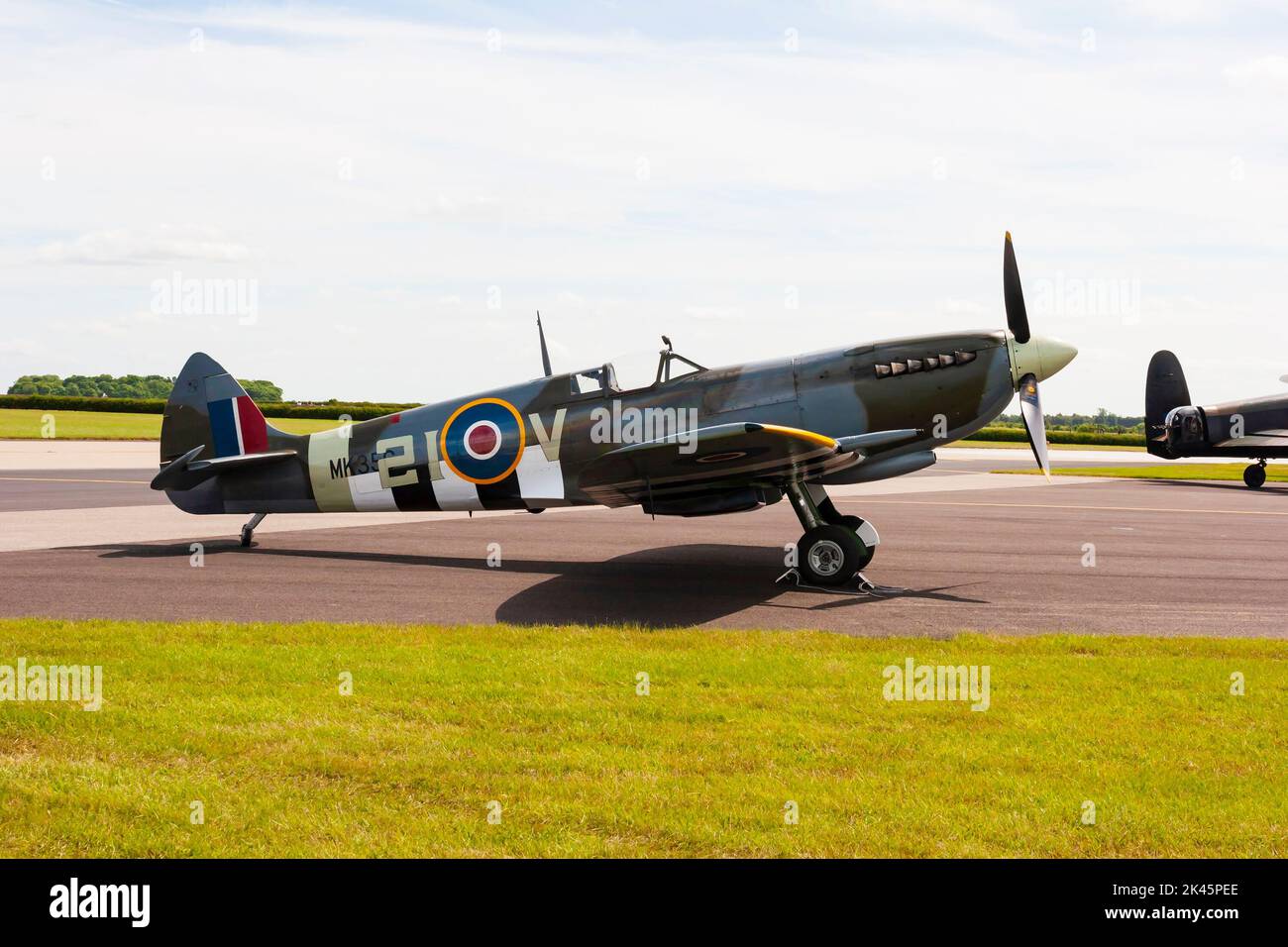 Supermarine Spitfire Mk LFixE, MK356 of the Battle of Britain Memorial ...