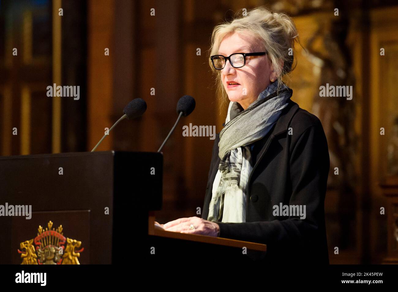 Hamburg, Germany. 30th Sep, 2022. Elizabeth Strout, writer and prize ...