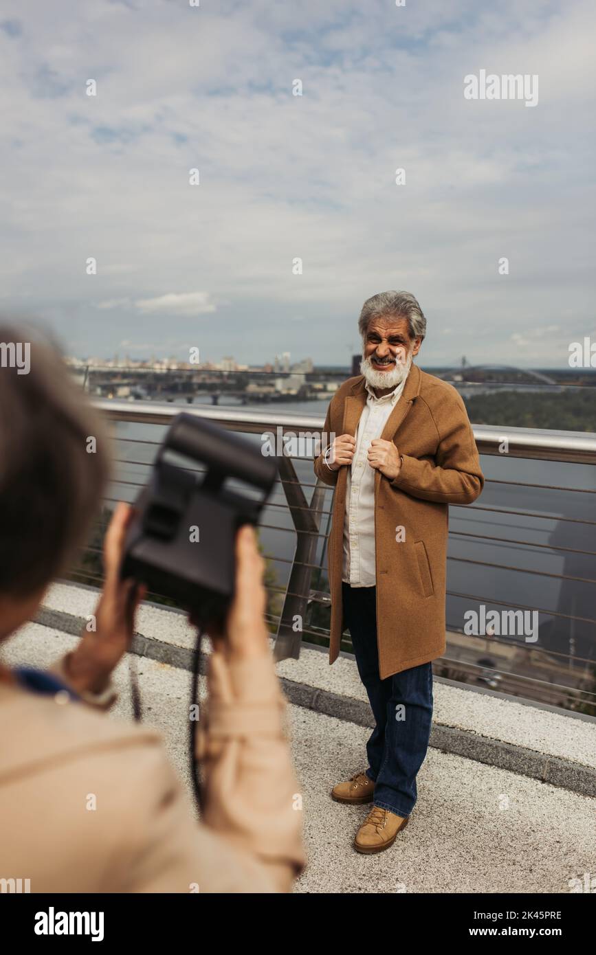 Elderly fall blurred hi-res stock photography and images - Alamy