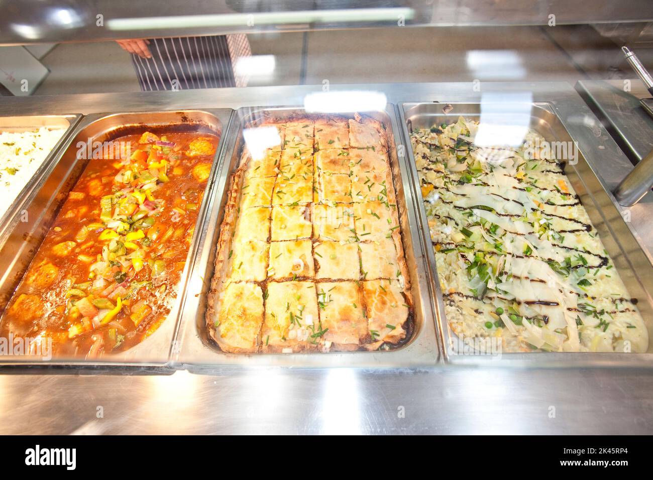 Staff canteen buffet hi-res stock photography and images - Alamy