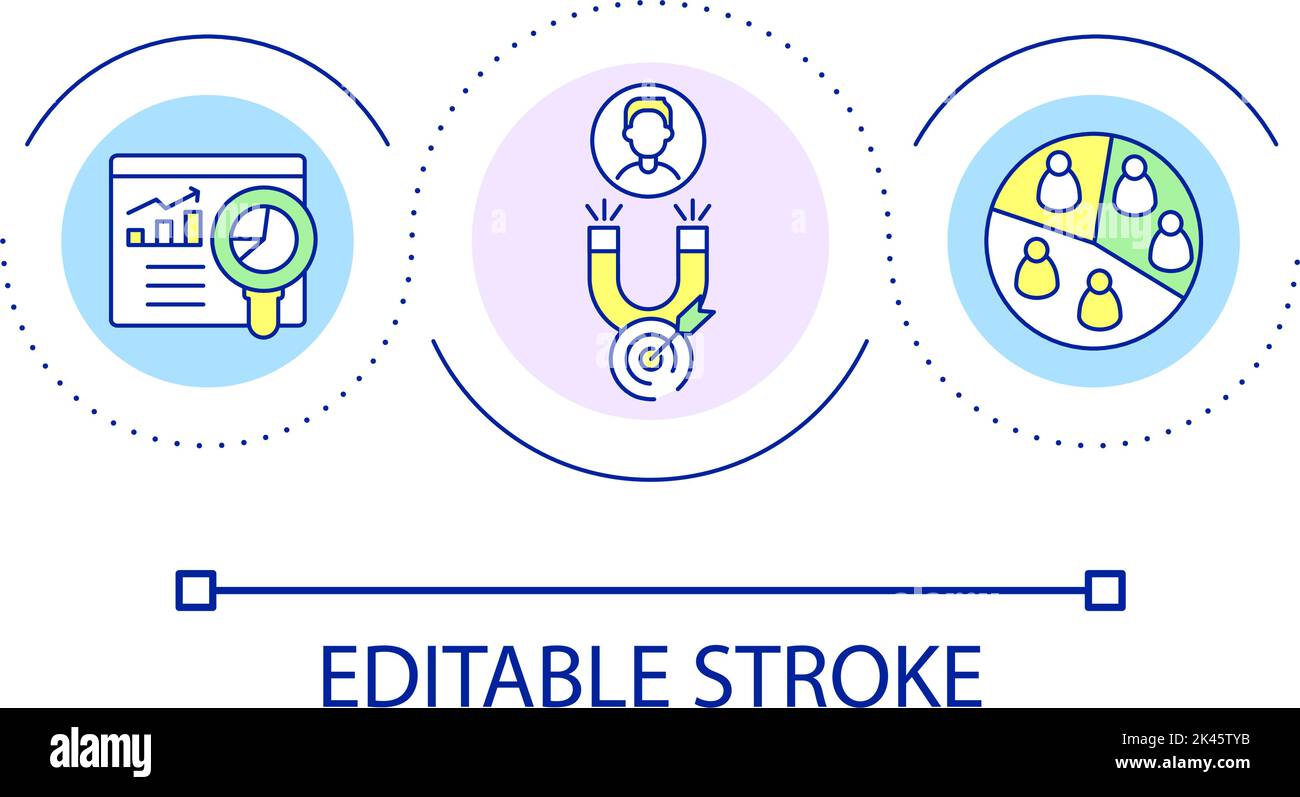 Smart customer engagement loop concept icon Stock Vector Image & Art ...