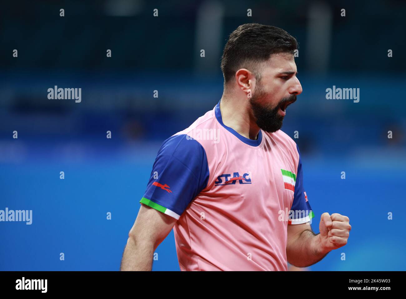 Chengdu, China's Sichuan Province. 30th Sep, 2022. Nima Alamian of Iran ...