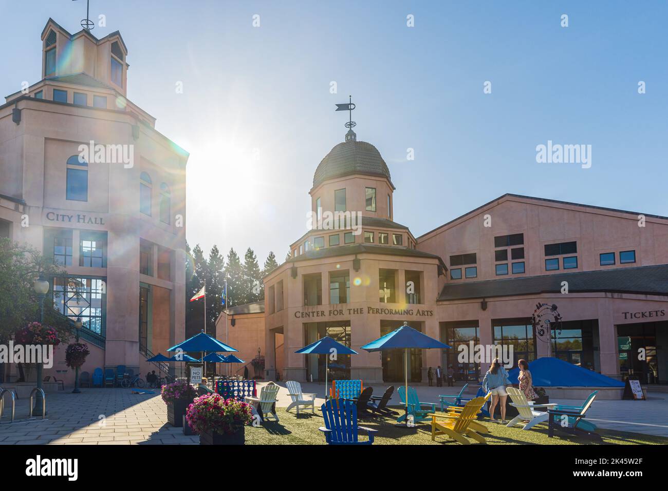 Downtown mountain view california hi-res stock photography and images ...
