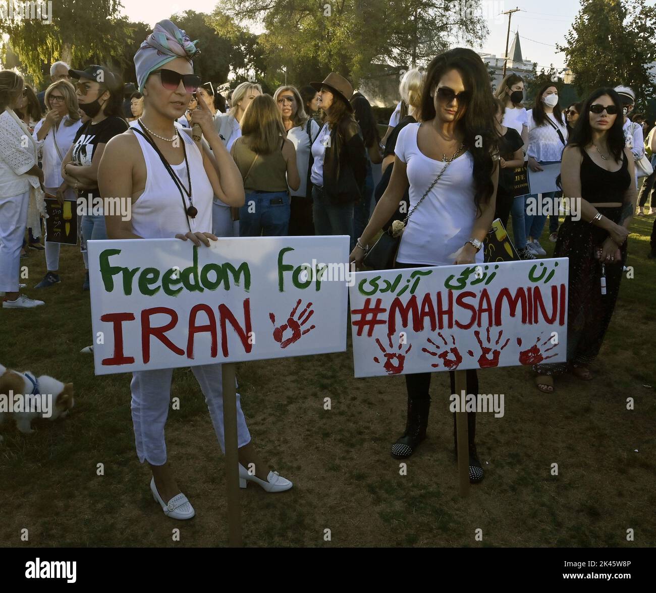 West Hollywood United States 29th Sep 2022 Hundreds Gather For The