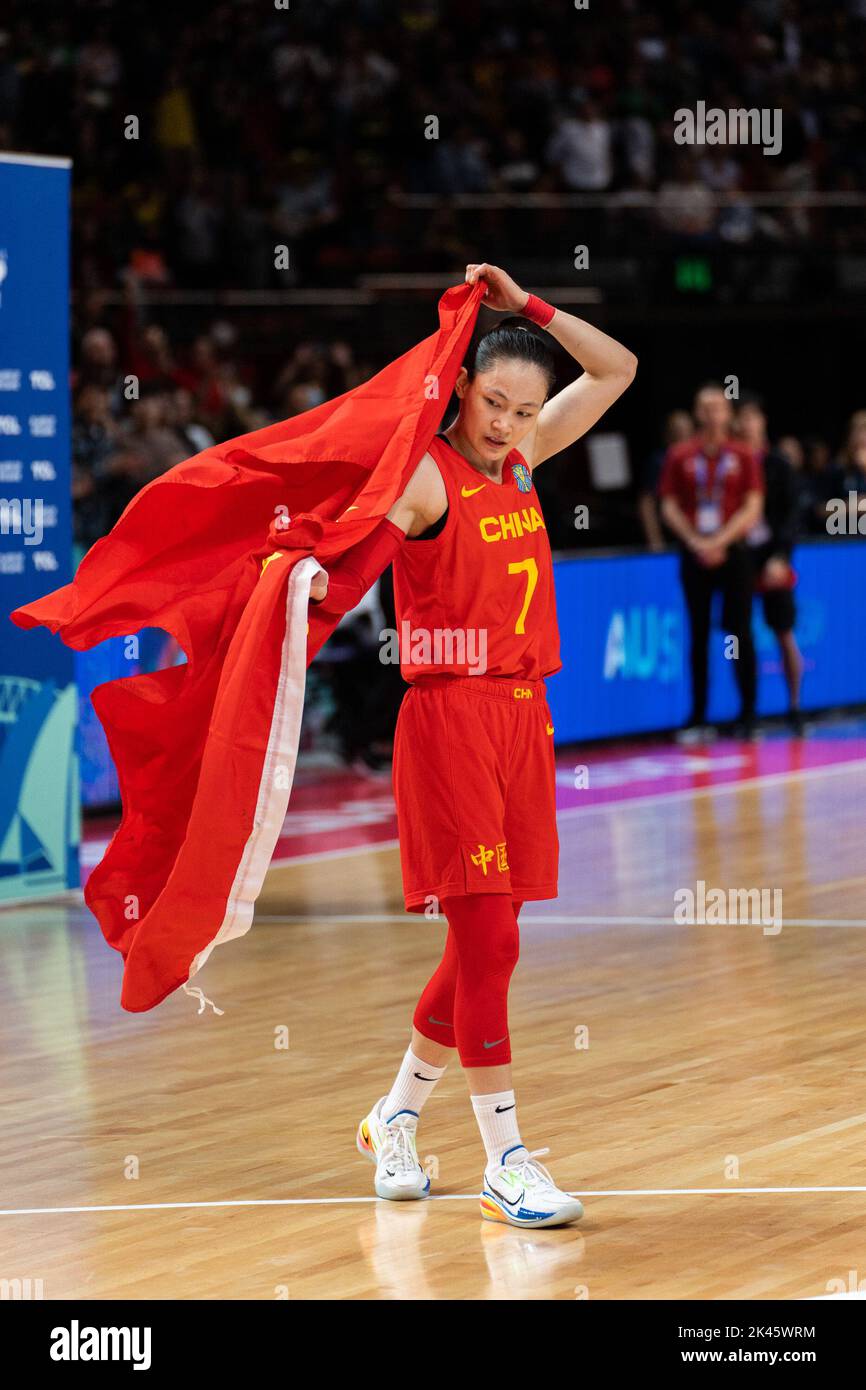 Sydney, Australia. 30th Sep, 2022. Yang Liwei (7 China) celebrates ...