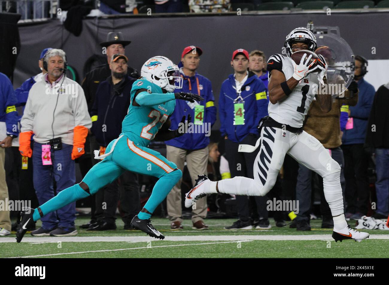 Cincinnati, United States. 29th Sep, 2022. Cincinnati Bengals wide ...