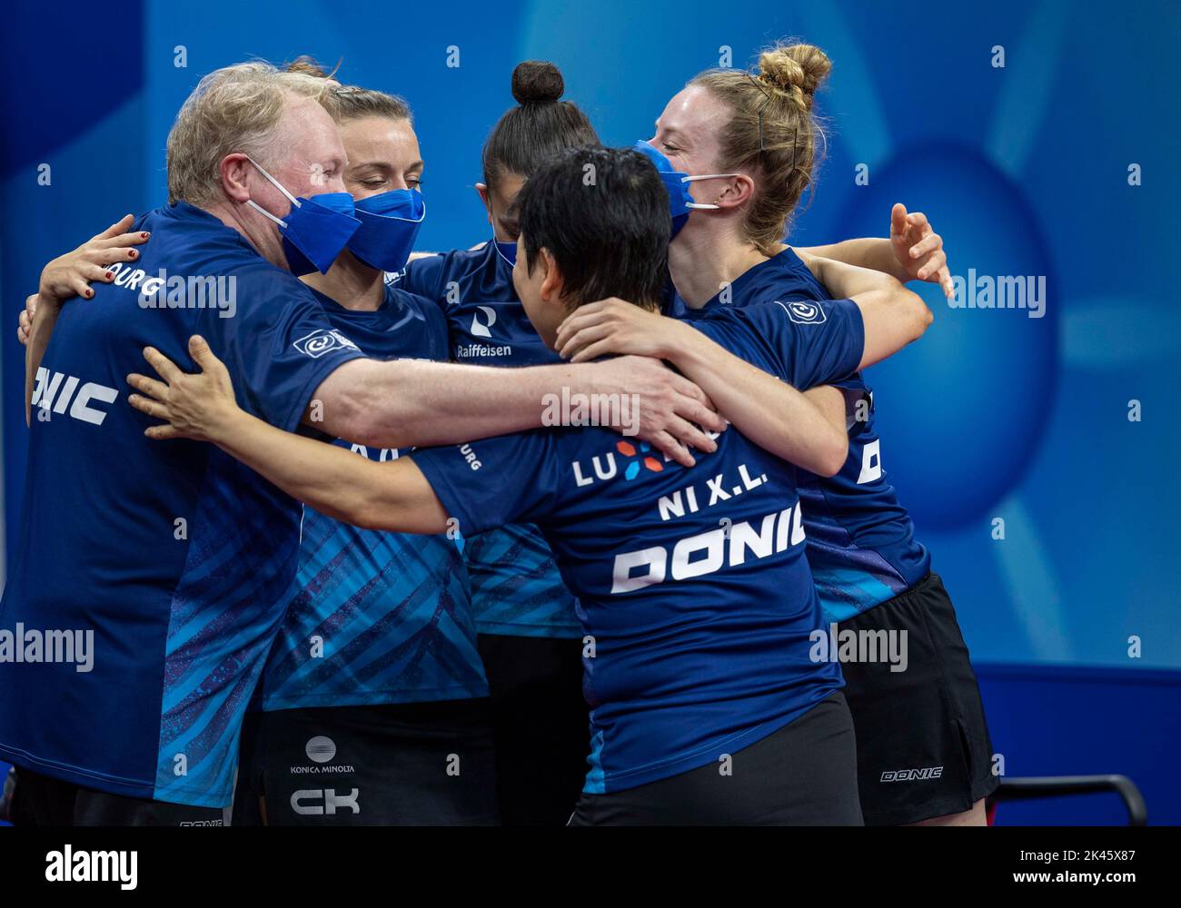 CHENGDU, CHINA - SEPTEMBER 30, 2022 - Ni Xia Lian of Luxembourg ...