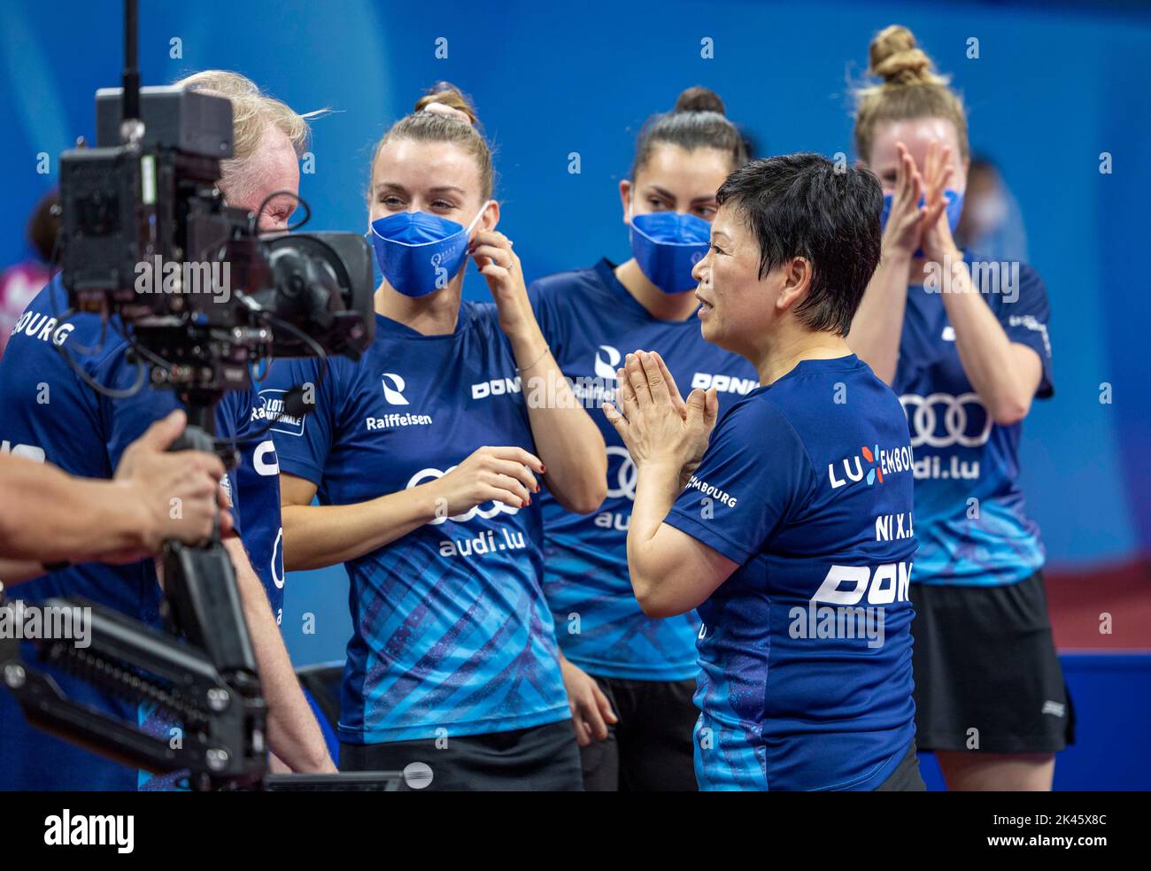 CHENGDU, CHINA - SEPTEMBER 30, 2022 - Ni Xia Lian of Luxembourg ...