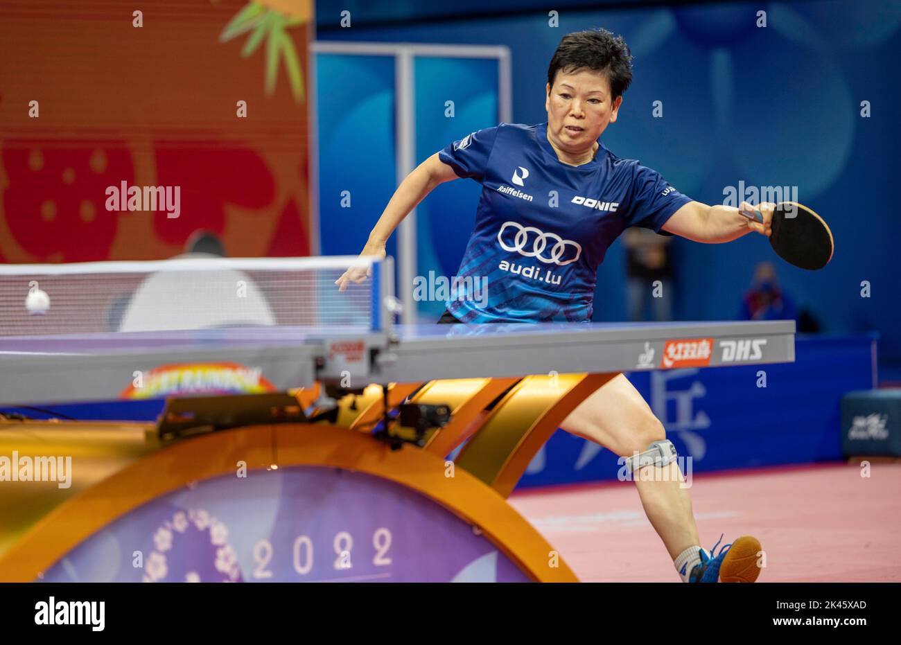 CHENGDU, CHINA - SEPTEMBER 30, 2022 - Ni Xia Lian of Luxembourg ...