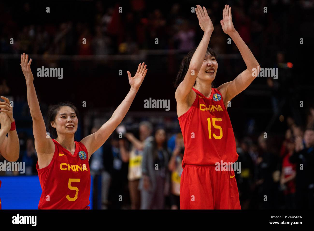 Sydney, New South Wales, Australia: September 30, 2022, FIBA Womens ...