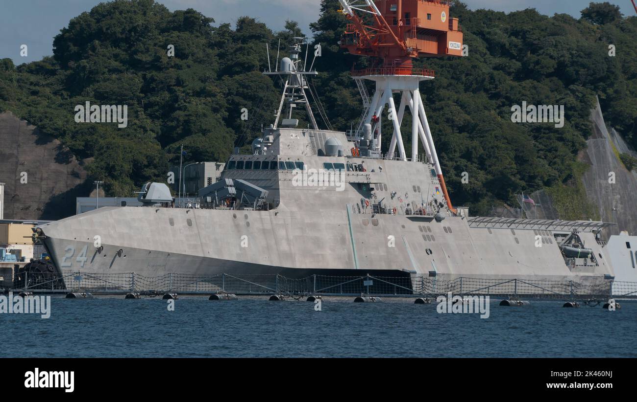 Yokosuka, Japan. 30th Sep, 2022. Independence-class littoral combat ...