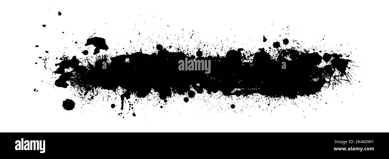 Long black blob. Vector illustration Stock Vector Image & Art - Alamy