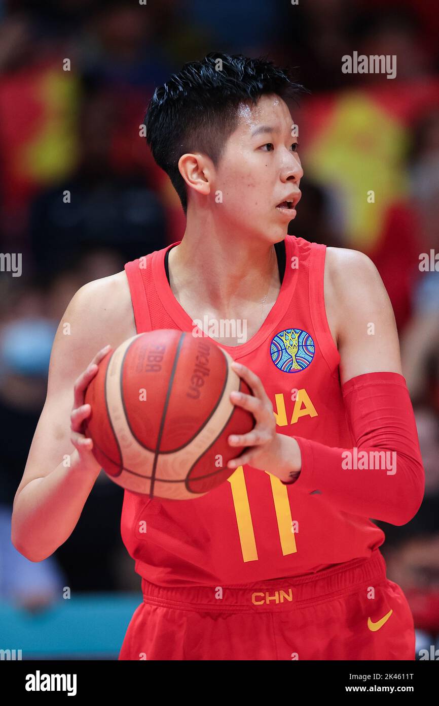 Sydney, Australia, 30 September, 2022. Sijing Huang of China looks to ...