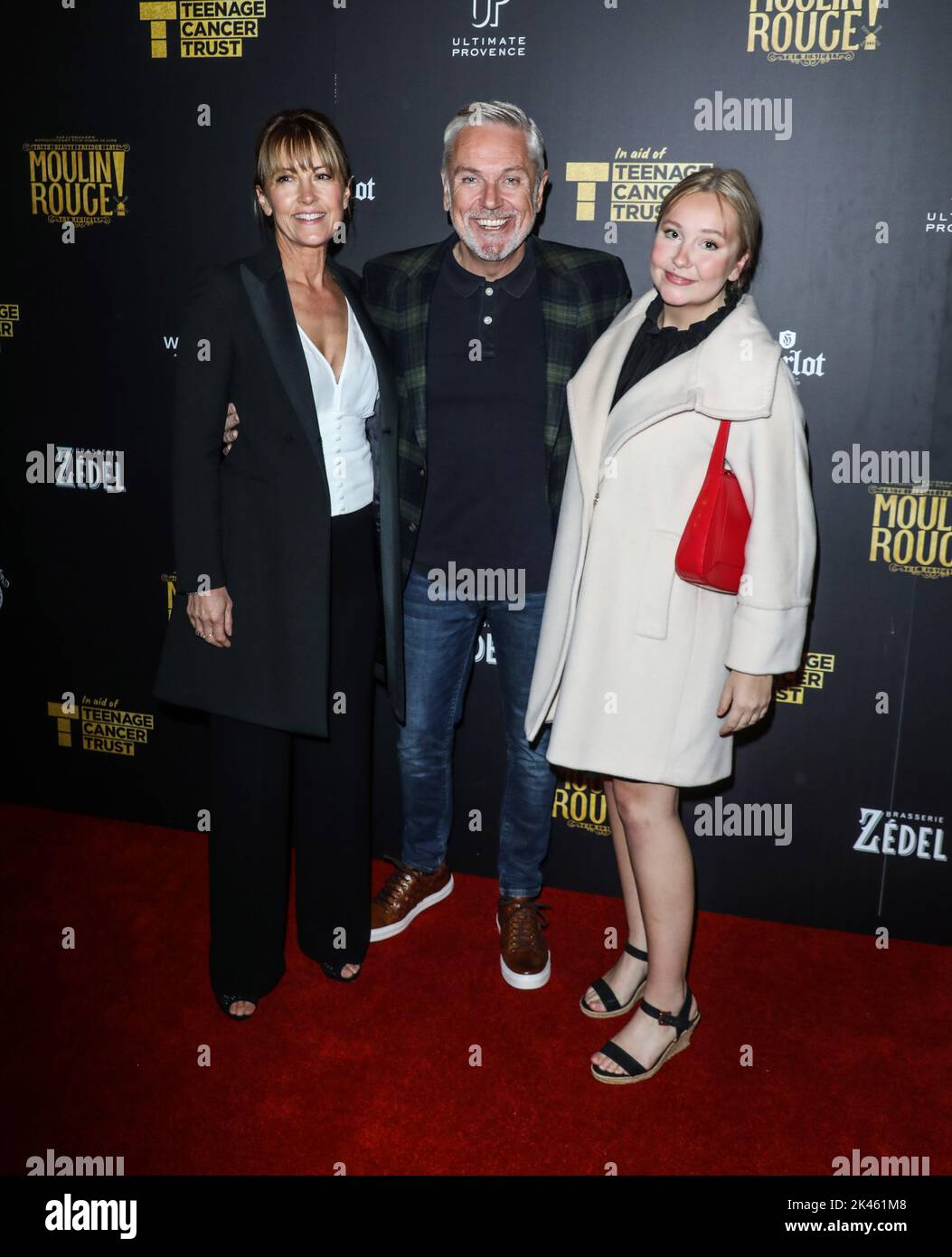 Anne-Marie Conley, Brian Conley and Lucy Conley seen attending the gala ...
