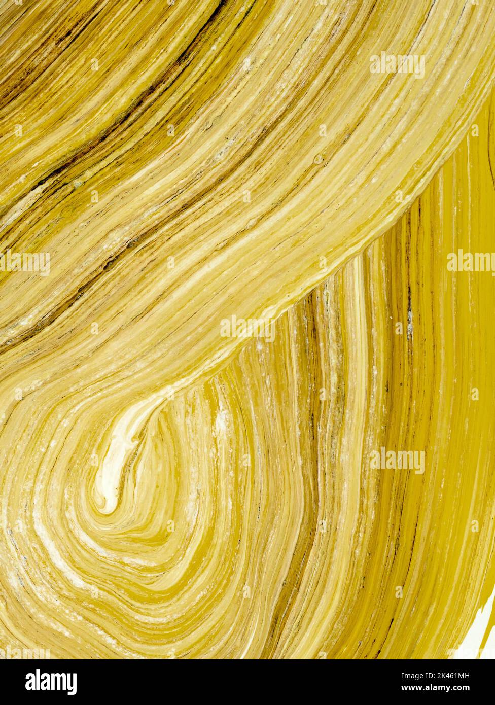 Abstract artwork, yellow creative hand painted background, brush ...