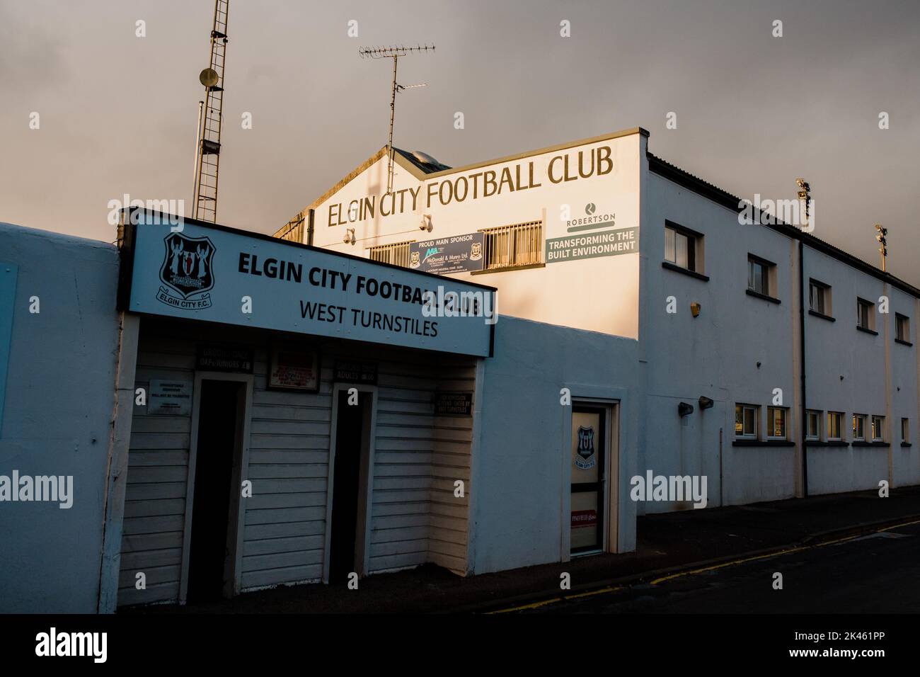 Elgin FC was founded in 1893 and play at Borough Briggs Stadium. They ...