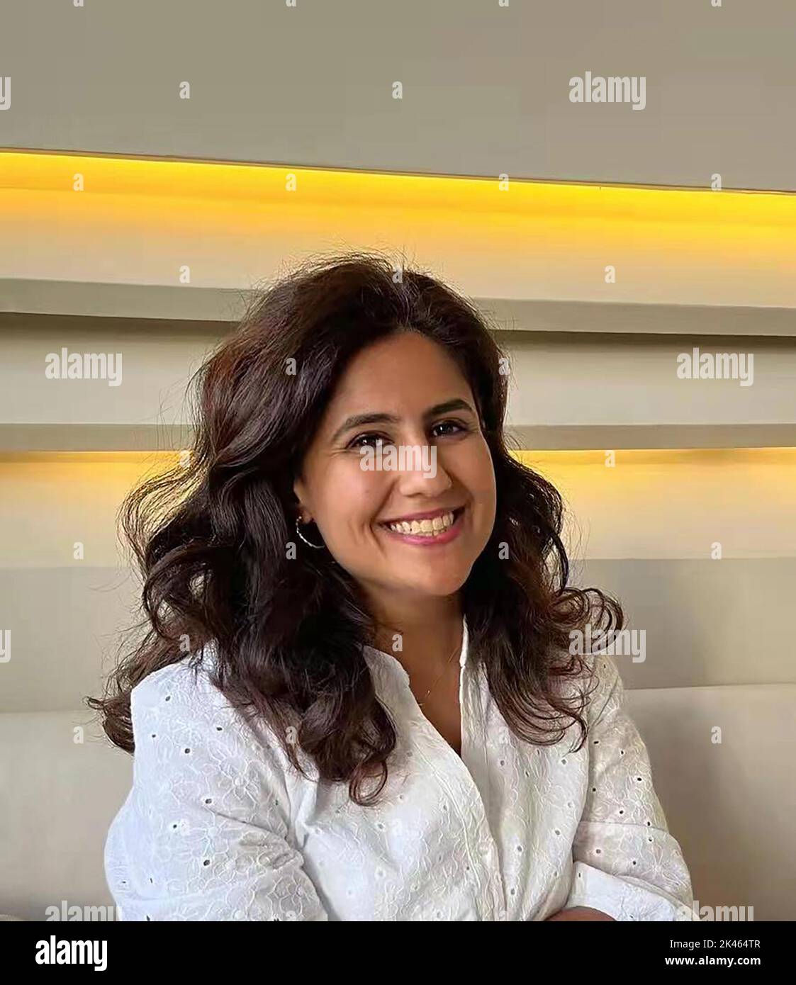 (220930) -- KUWAIT CITY, Sept. 30, 2022 (Xinhua) -- Al-Anoud Al-Ibrahim ...