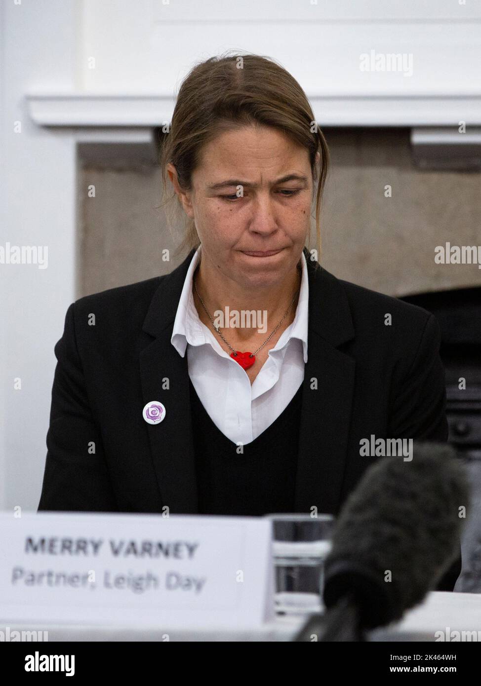 Merry Varney from Leigh Day, lawyer for the family of Molly Russell ...