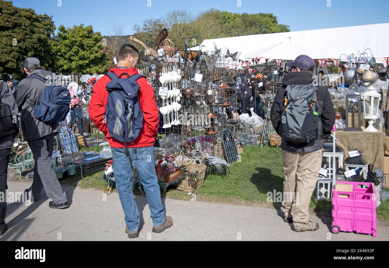 Visitors enjoying day out at Autumn Show Three Counties Showground ...