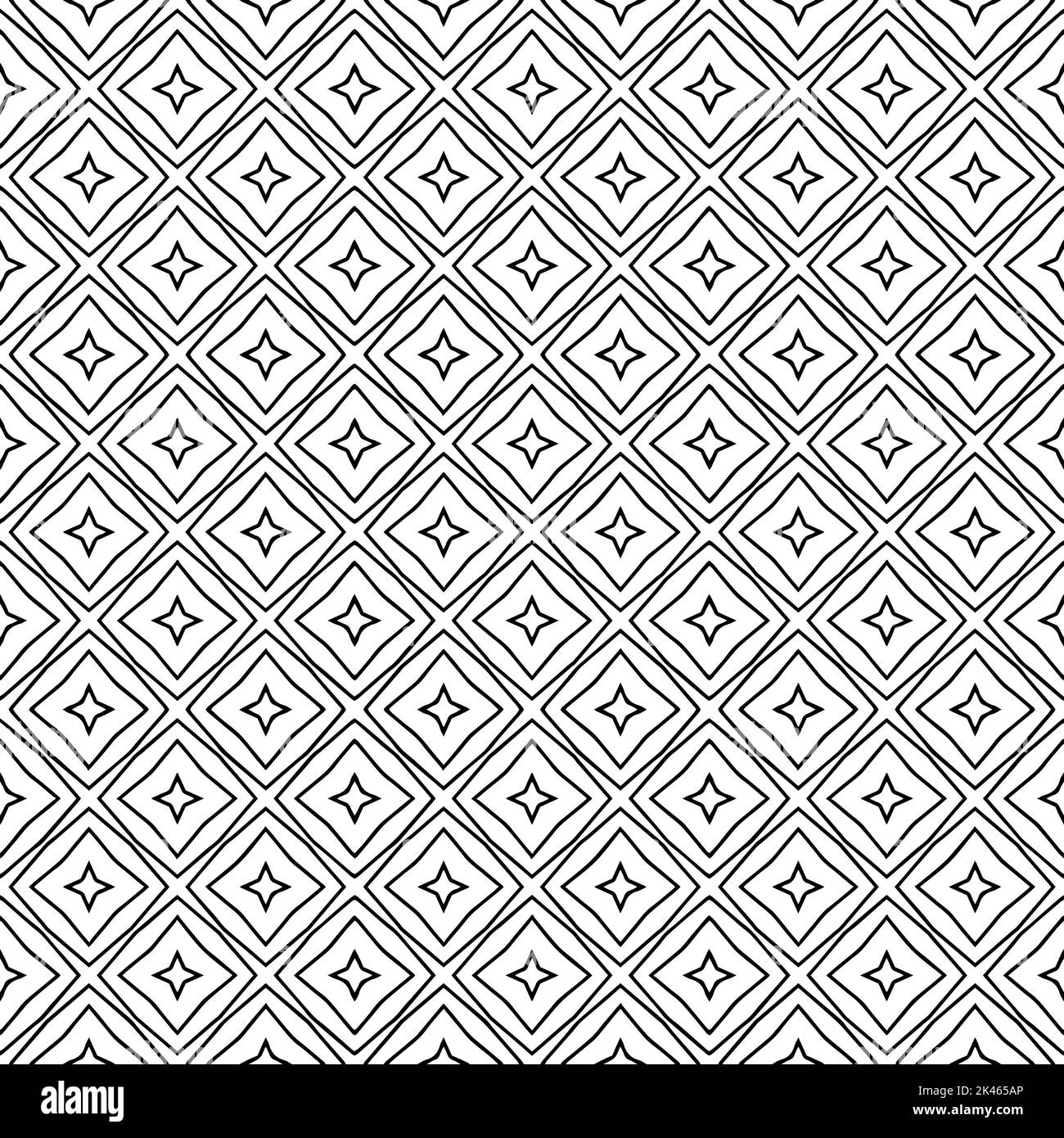 Black and white seamless abstract pattern. Background and backdrop ...