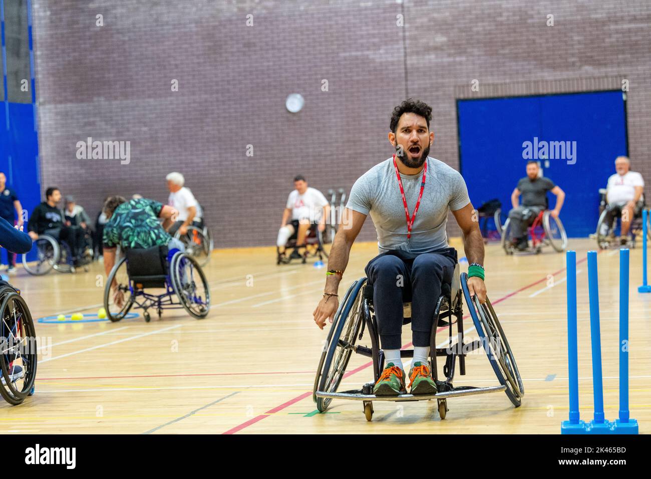 Wheelchair cricket brentwood hi-res stock photography and images - Alamy