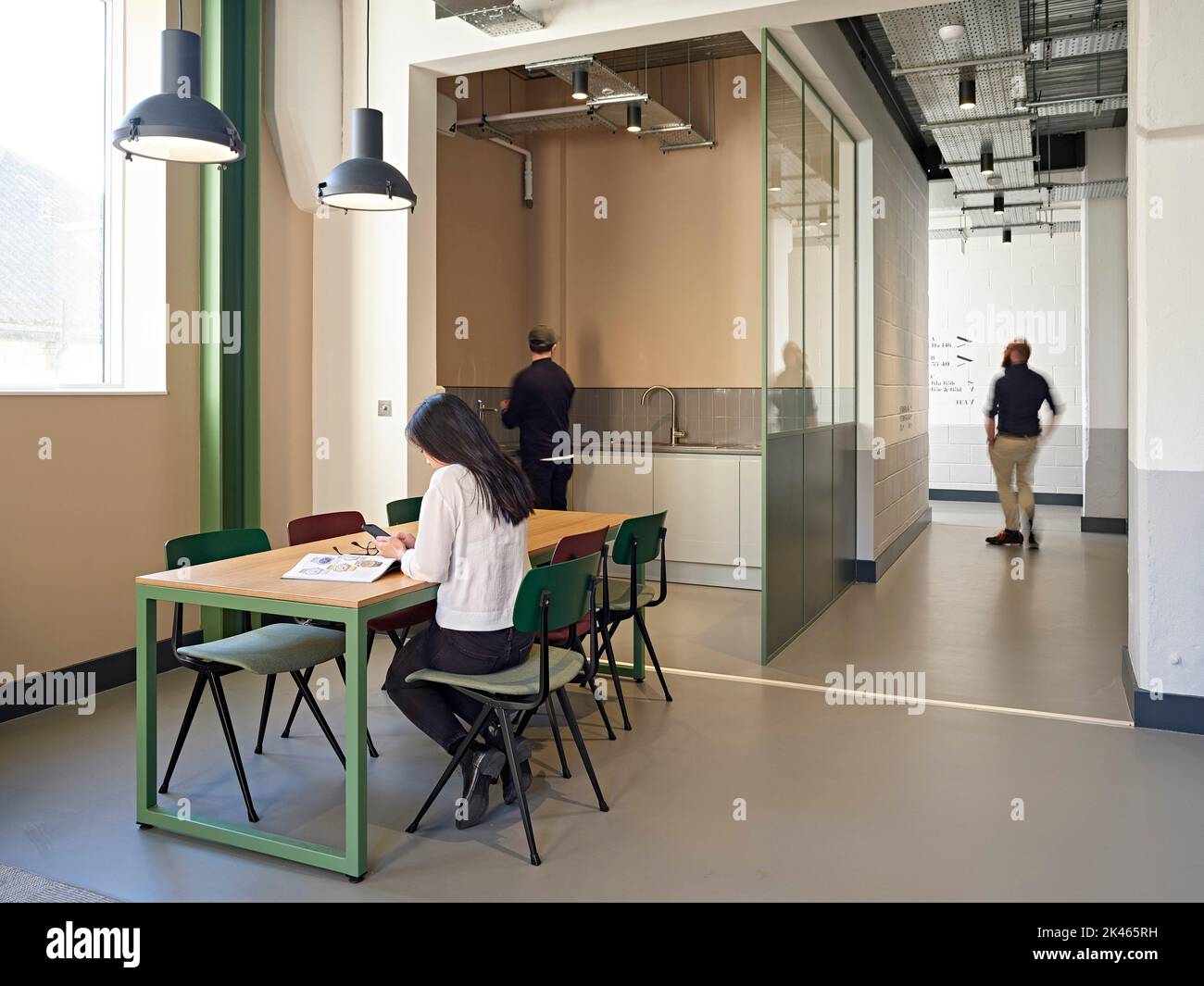 Lounge and breakout area. Pall Mall Deposit, London, United Kingdom ...