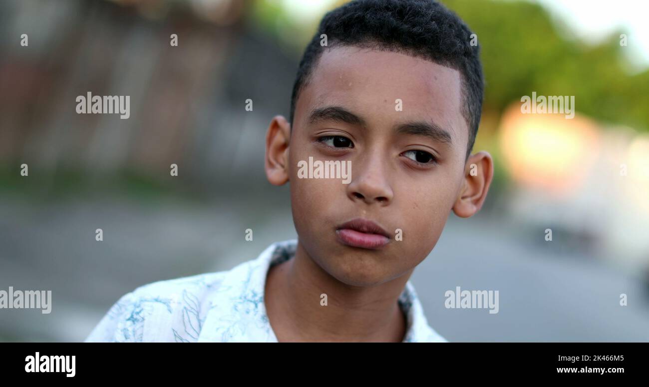 Hispanic latin kid child portrait, diverse young boy from south america ...