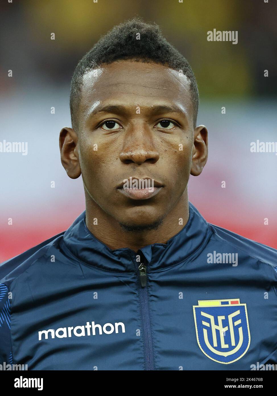 DUSSELDORF - Pervis Estupinan of Ecuador during the international ...