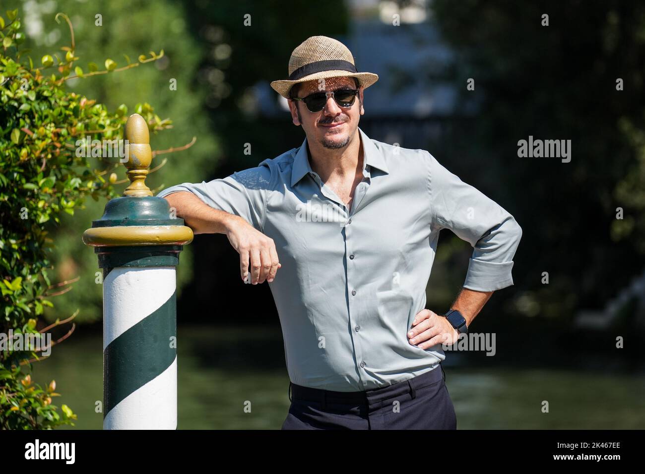 Gabriele Mainetti attends the 79th Venice International Film Festival ...