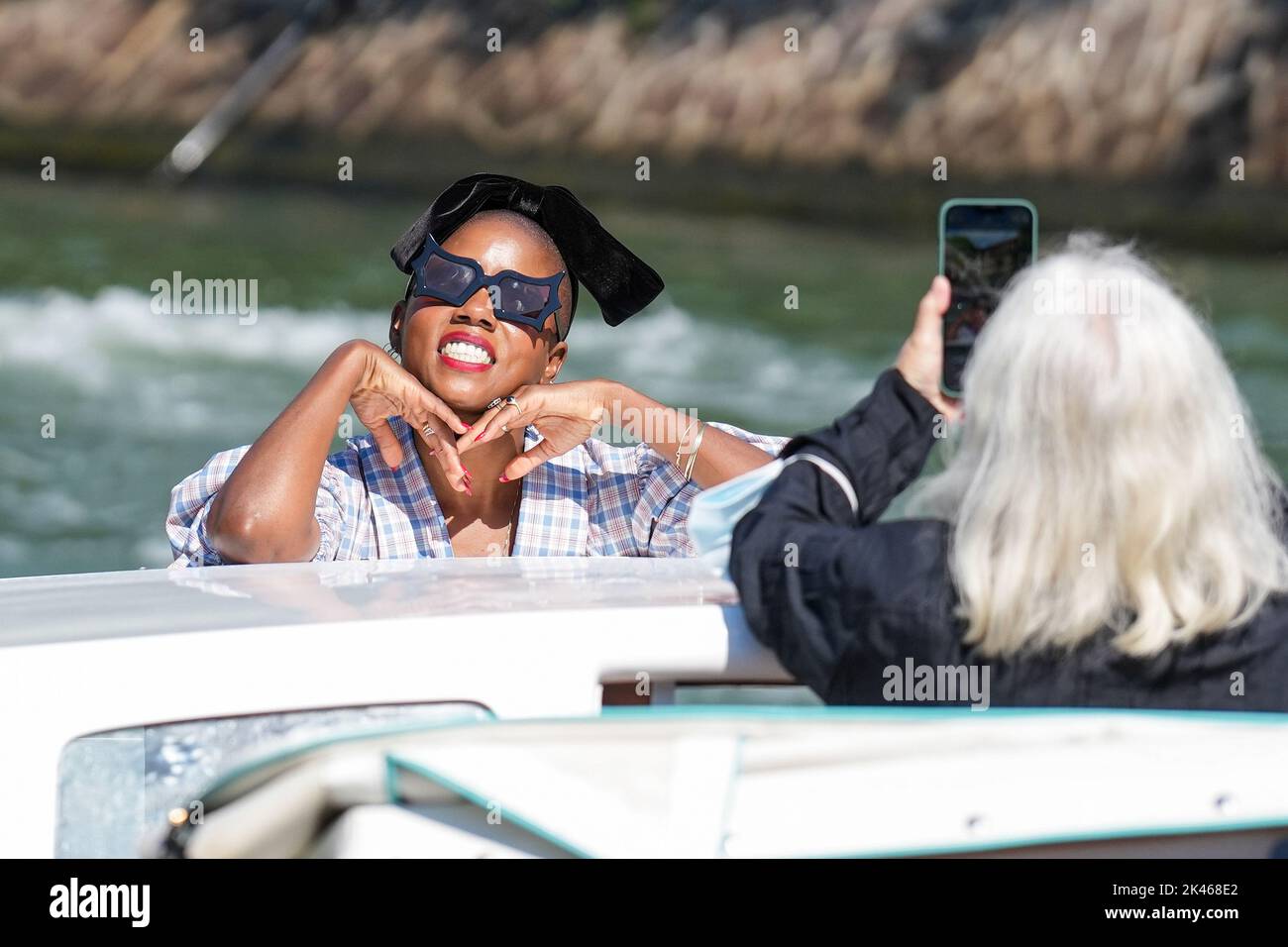 Janicza Bravo attends the 79th Venice International Film Festival at ...