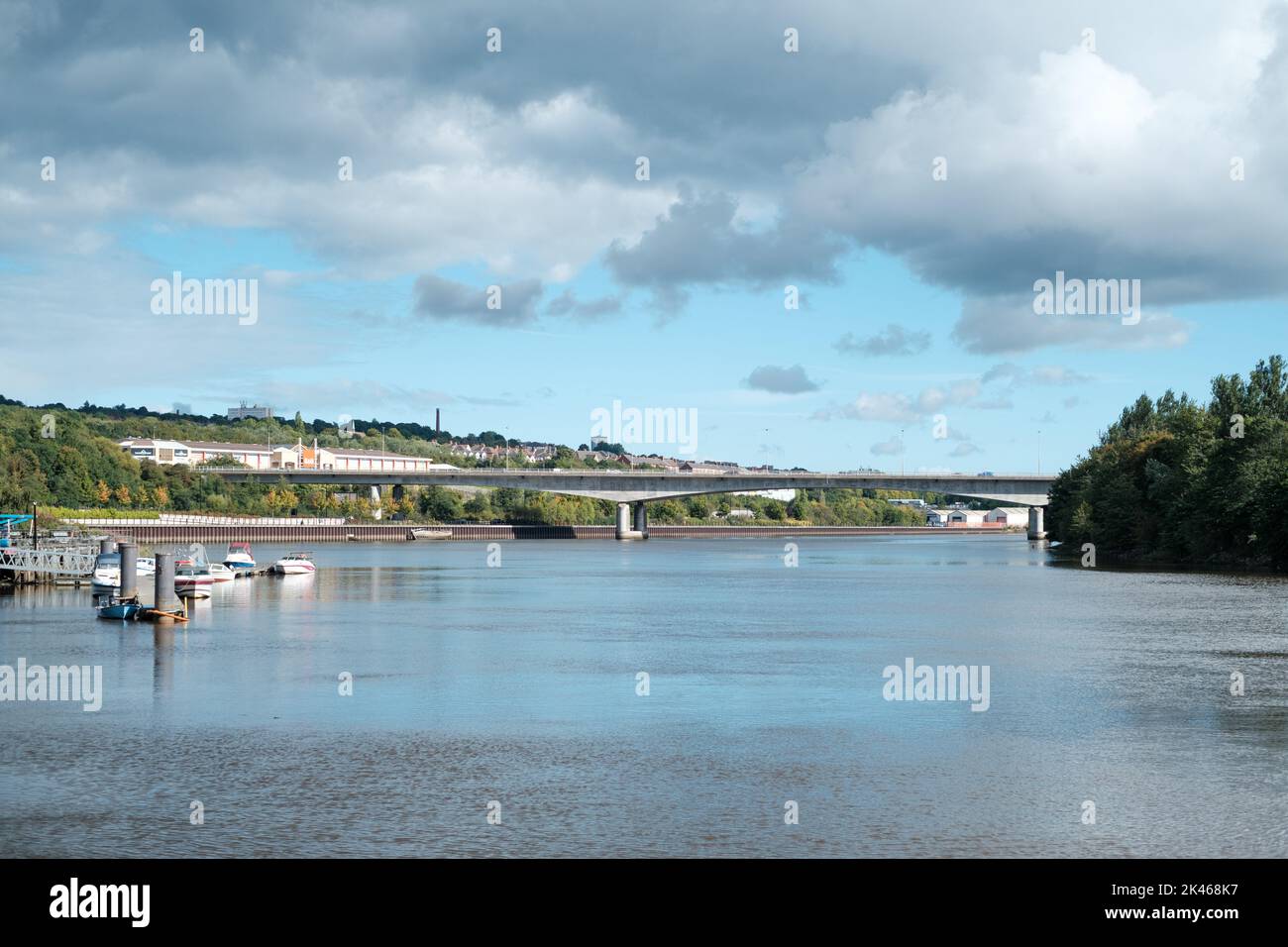Newcastle UK: 24th Sept 2022 Newburn Riverside at the River Tyne on ...