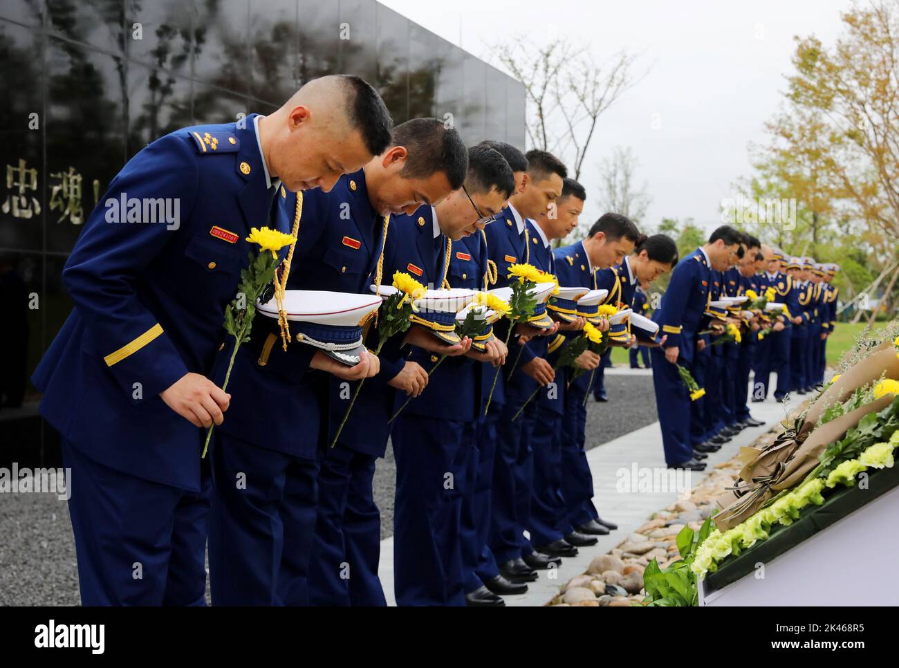 Shanghai. 30th Sep, 2022. A commemorative event is held at Songjiang ...