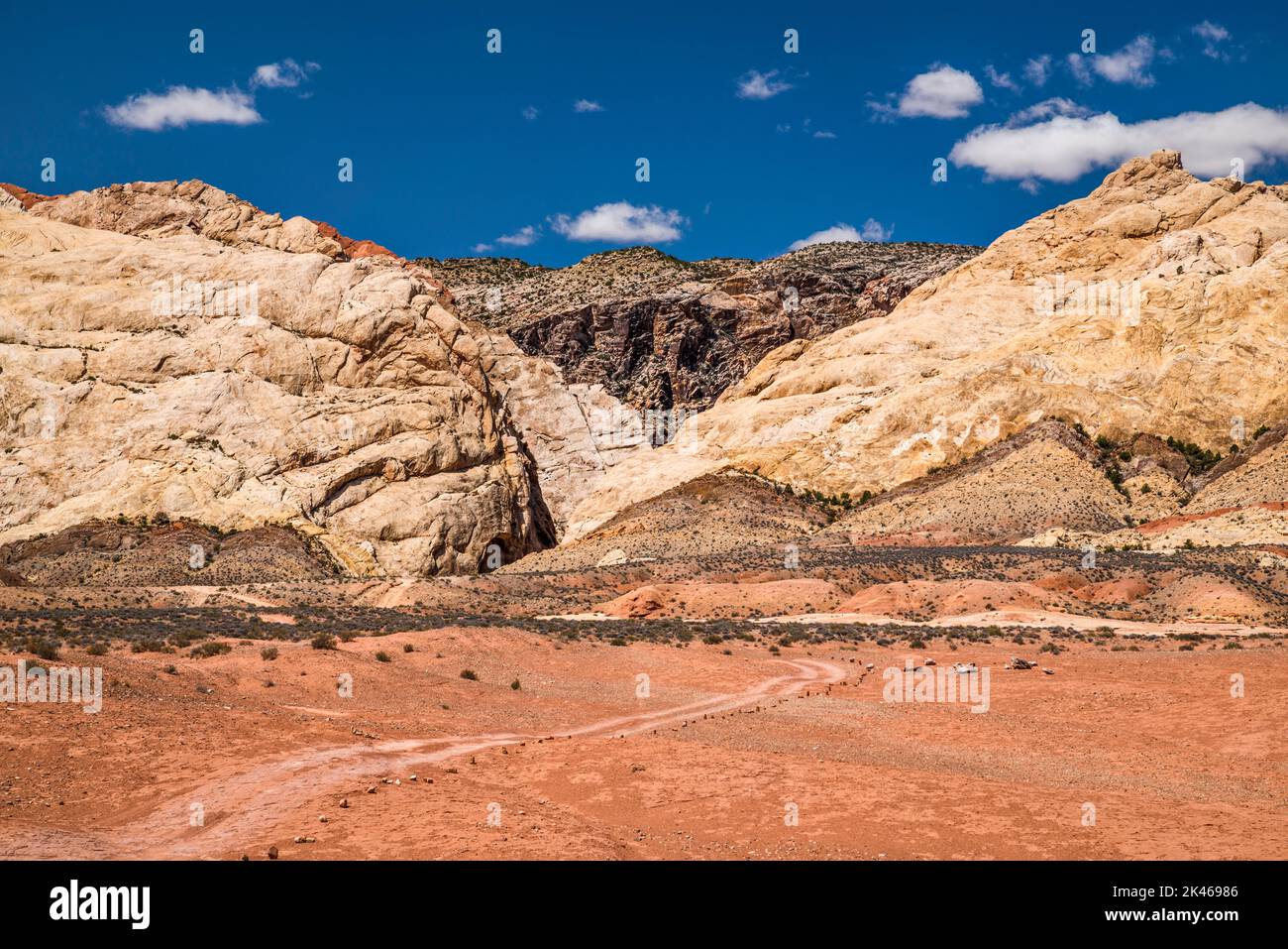 Three Finger Canyon, San Rafael Reef edge of San Rafael Swell, Navajo ...