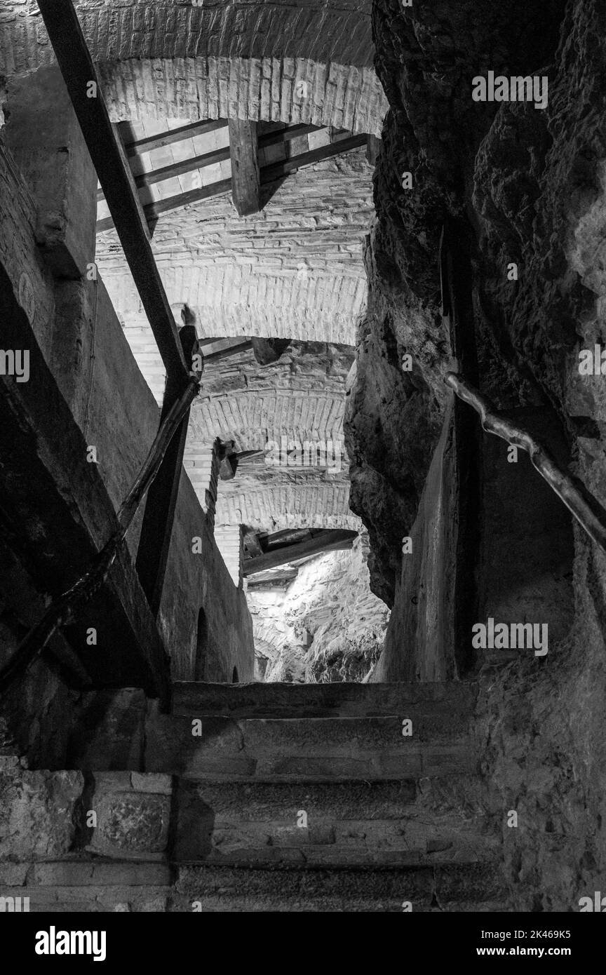 Assisi. Hermitage of the prisons on Mount Subasio Stock Photo - Alamy