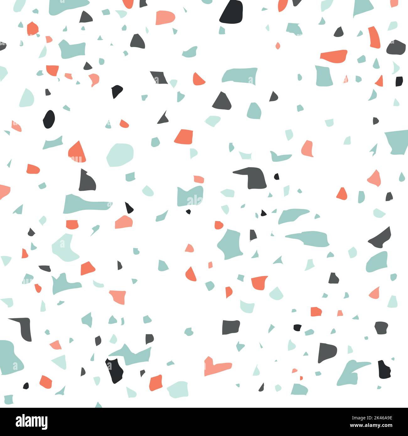 Terrazzo texture vector seamless background Stock Vector Image & Art ...