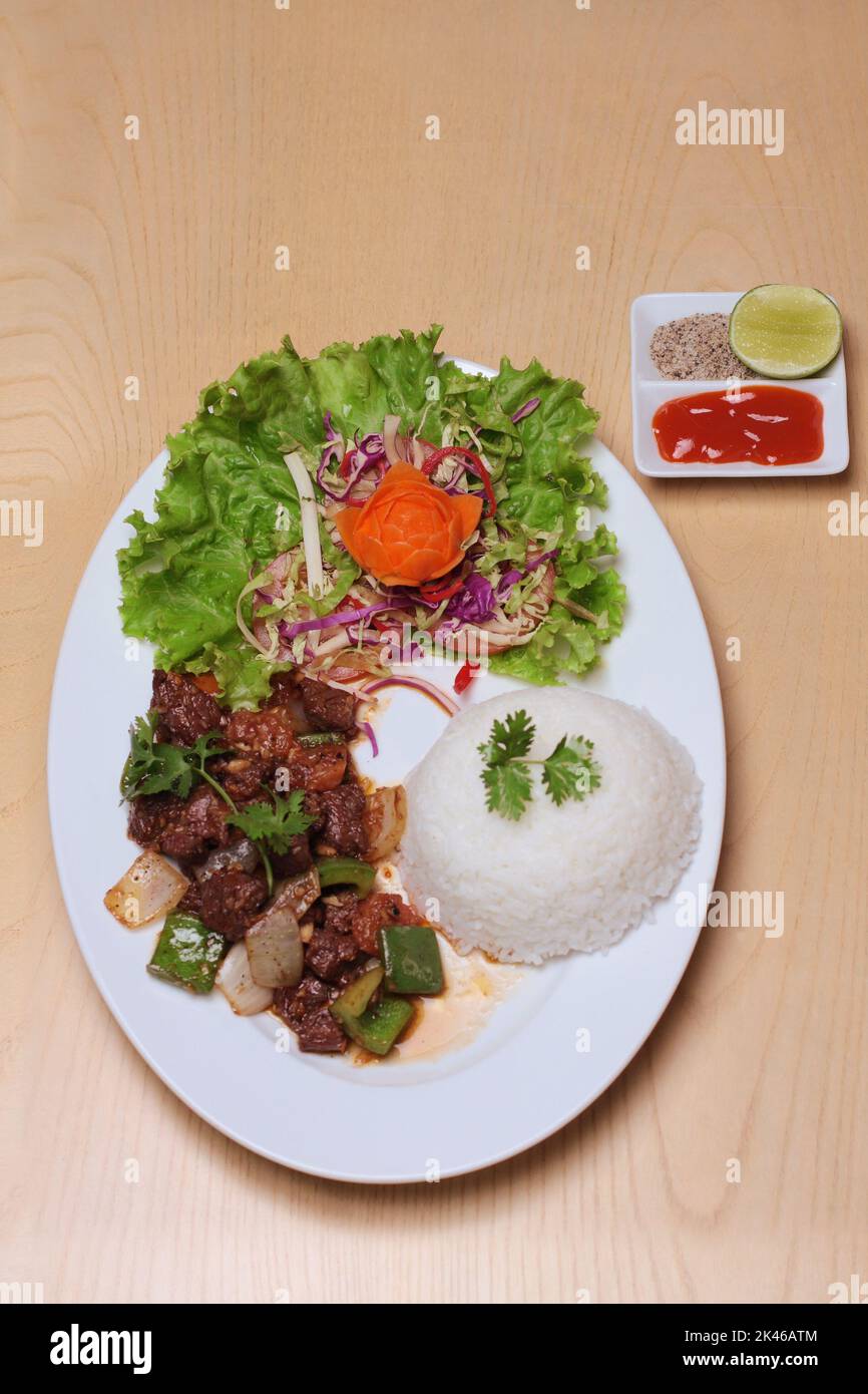 Styled meat hi-res stock photography and images - Alamy