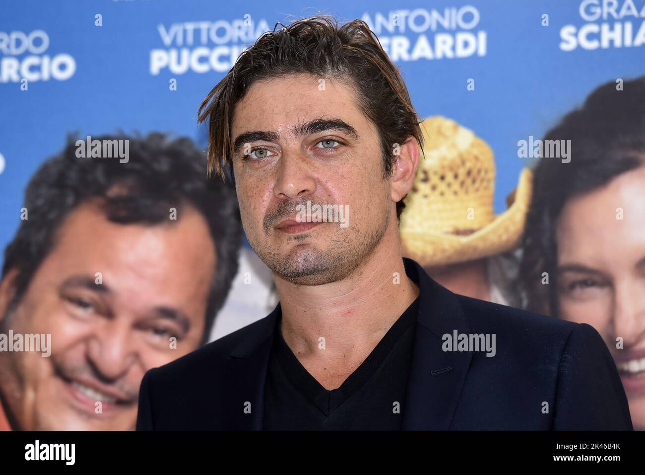 Riccardo Scamarcio during photocall Quasi orfano movie. Rome (Italy ...