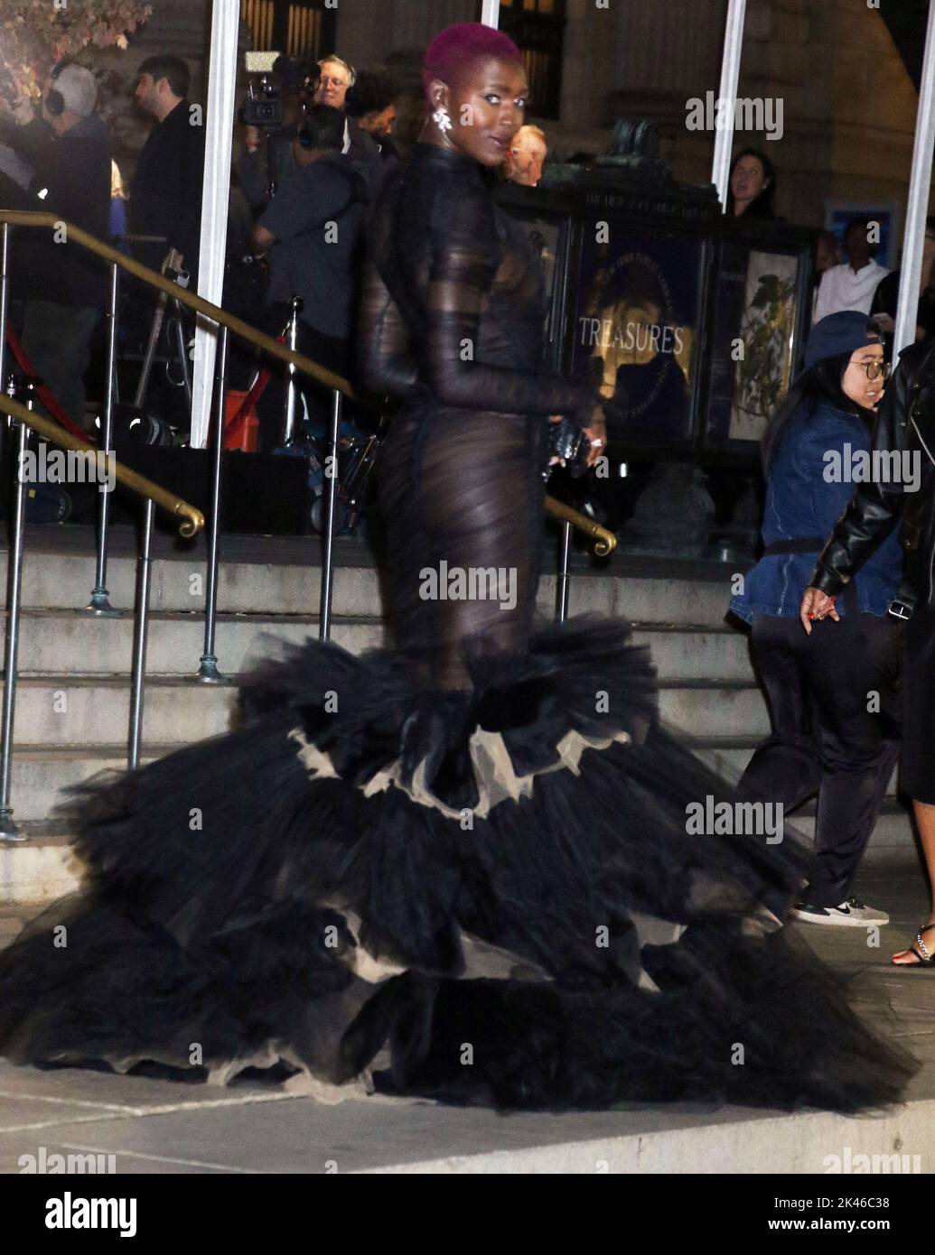 New York, USA. September 29 2022 Jodie Turner-Smith attend The Clooney ...